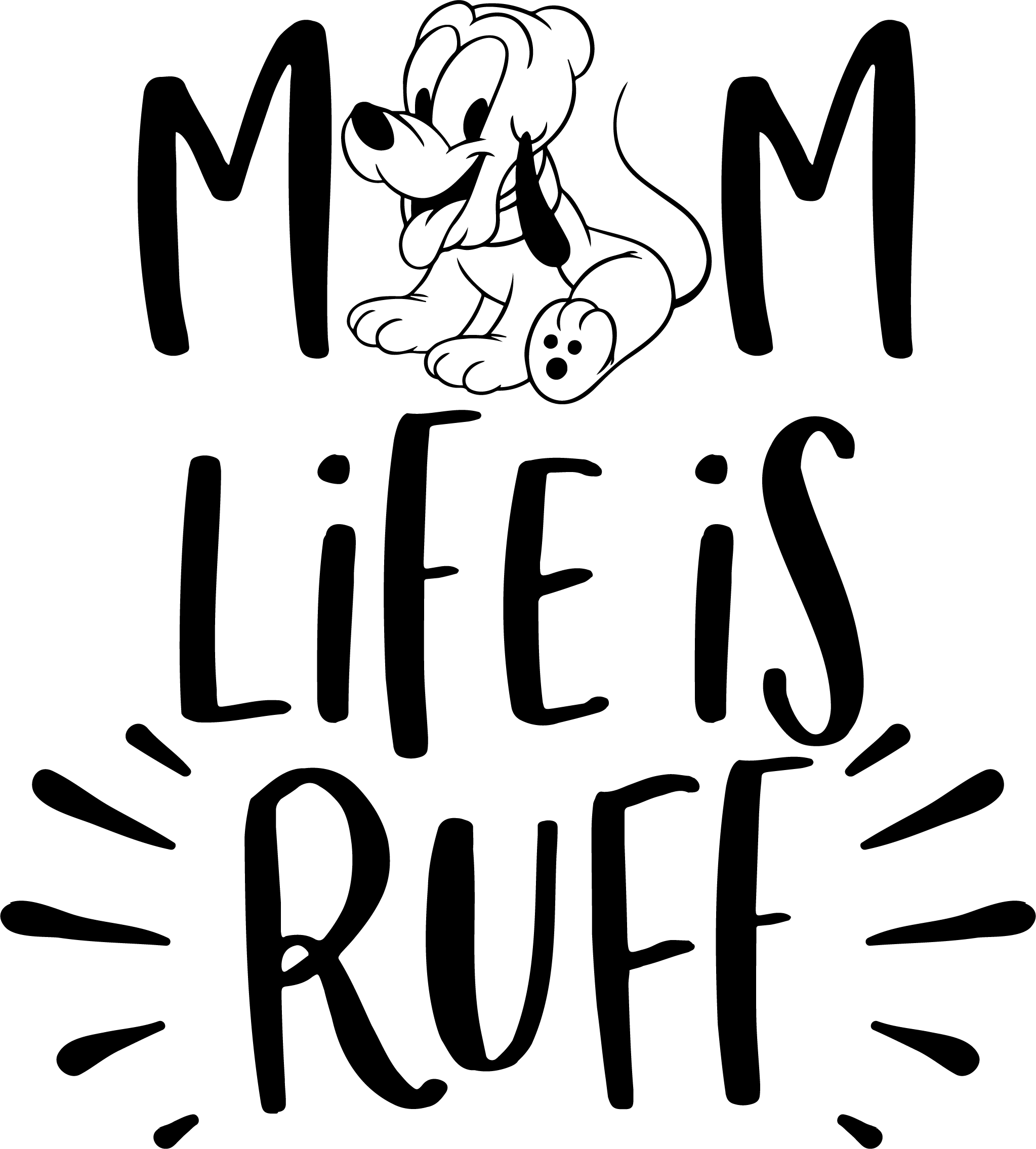 Mom life is ruff Svg, Disney svg, Disney Castle svg, Mickey | Inspire ...