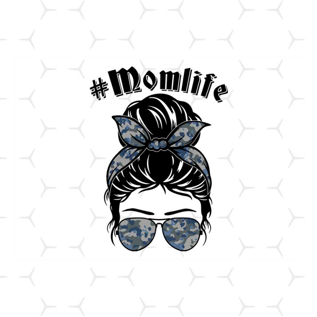 Mom Life Camo Png, Mothers Day Png, American Mom Bun Png, Ar | Inspire ...