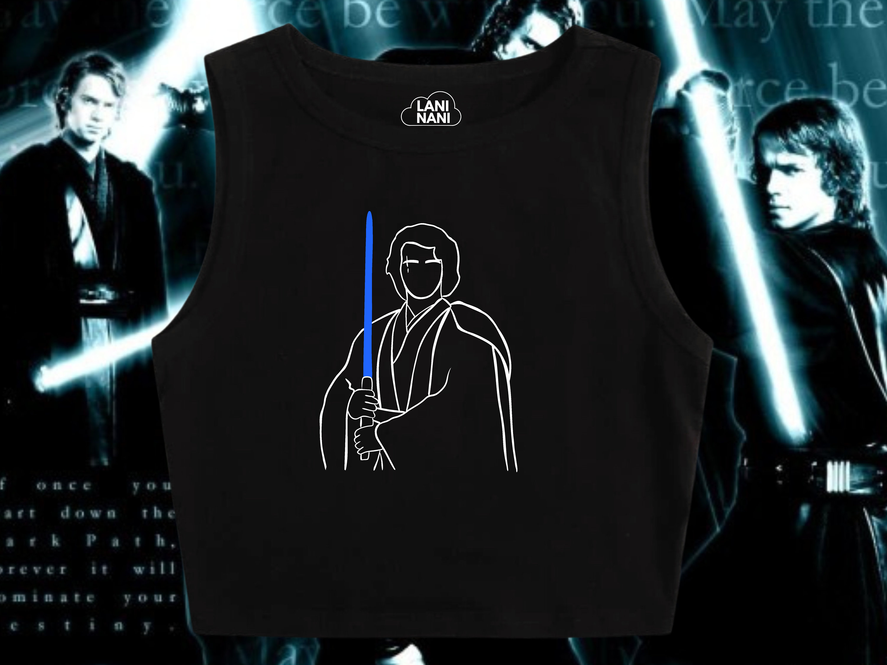 Anakin Skywalker Crop Tank | Star Wars Crop Tank | Star Wars | Inspire ...