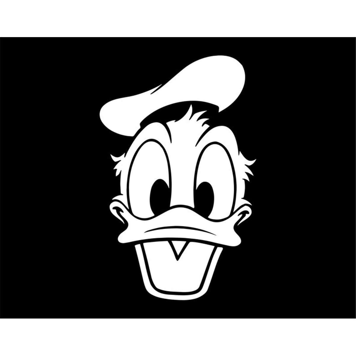 Donaldd Face Svg Png, Cartoon Character Face Svg, Instant Do - Inspire ...