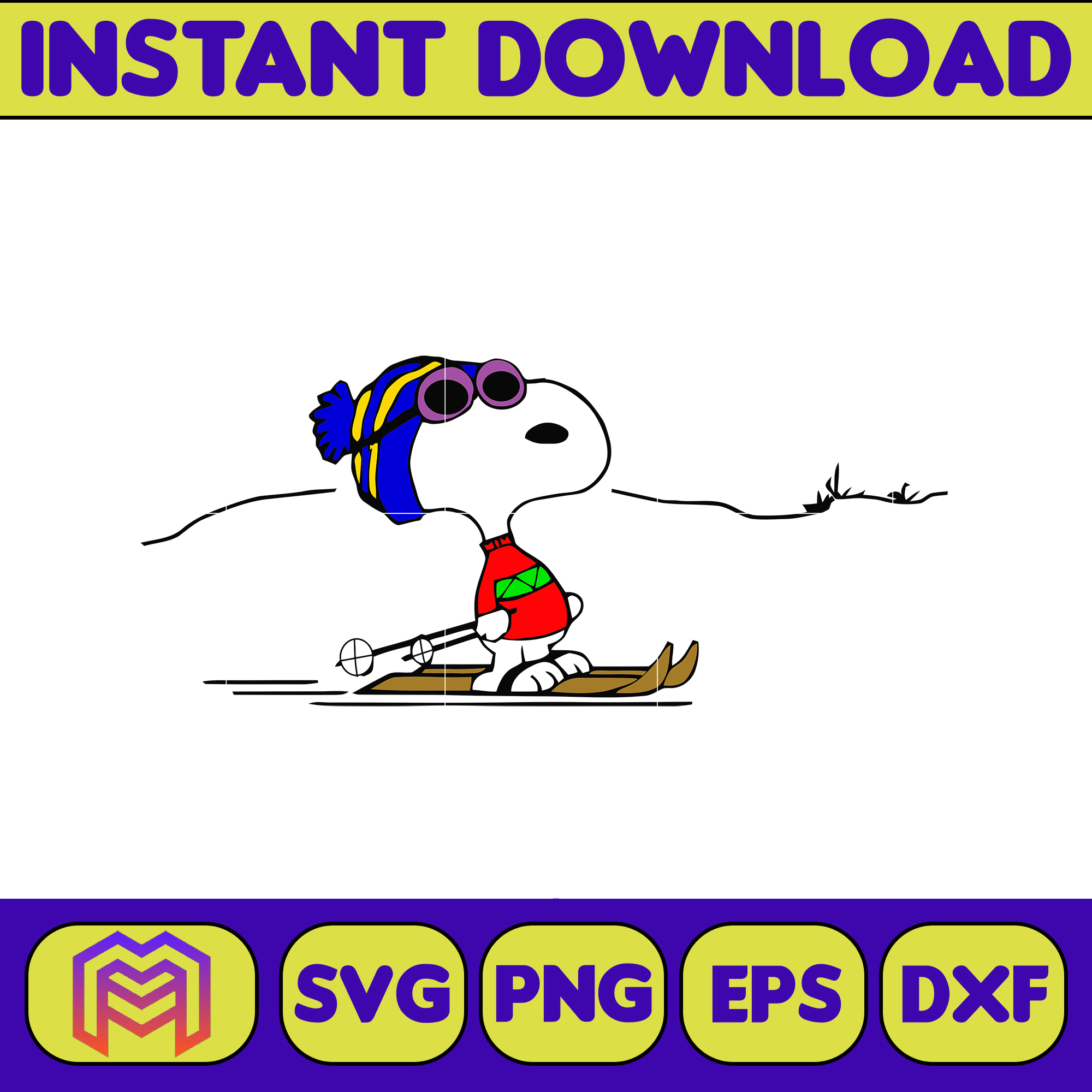 Snoopy Christmas Svg, Peanuts, SVG file, Instant Download, C - Inspire ...