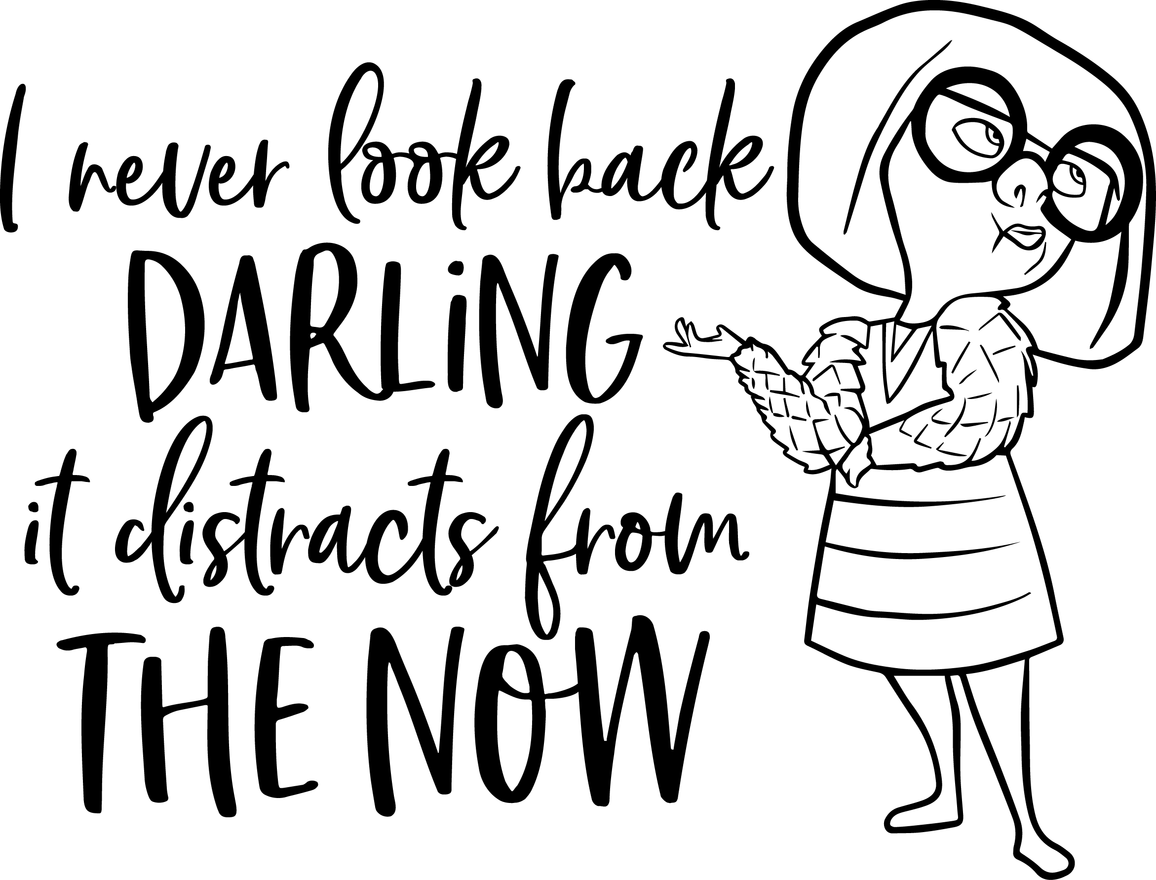 The incredibles edna Svg, Disney svg, Disney Castle svg, Mic | Inspire ...