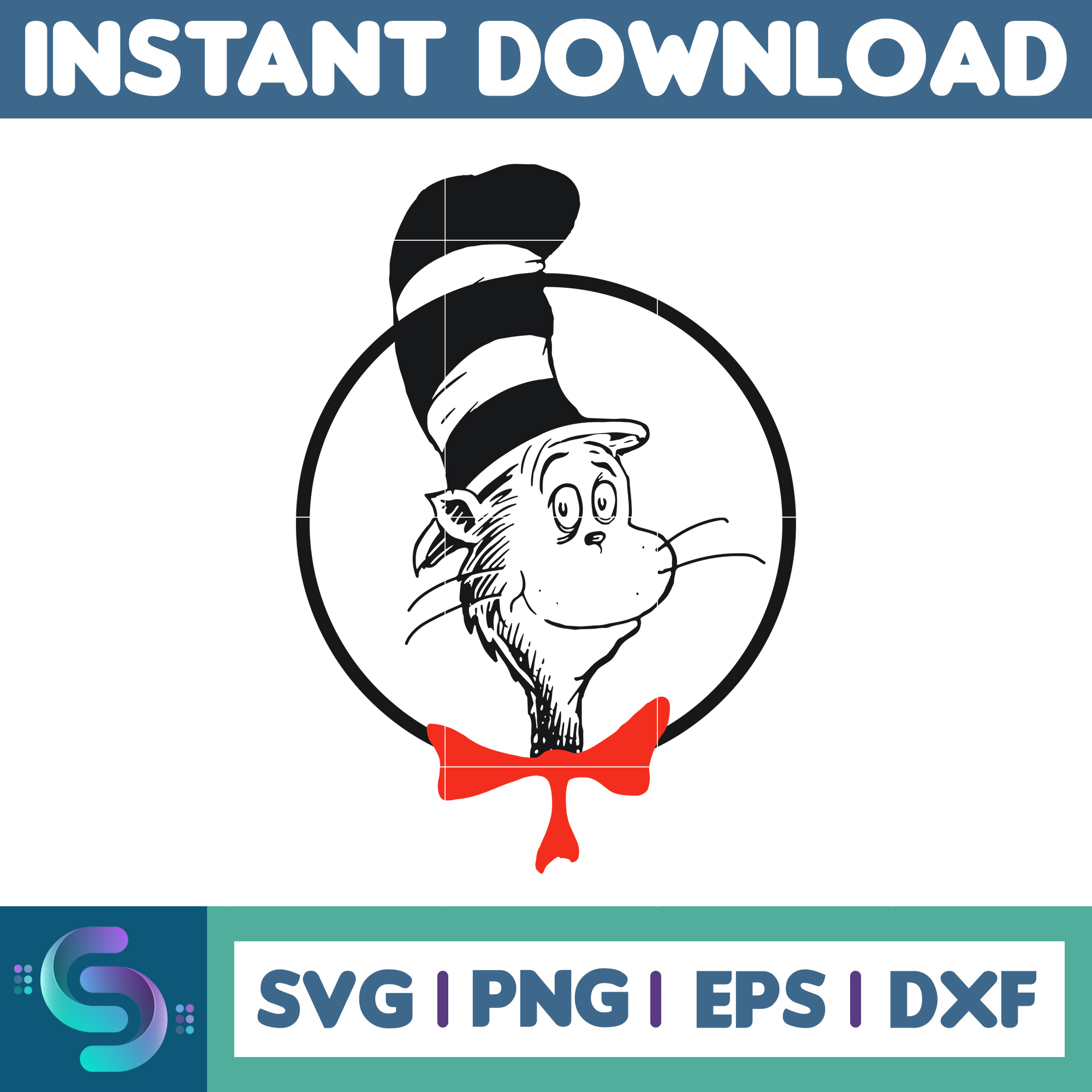 Dr.Suess Svg, Dxf, Png, Dr.Suess book Png, Dr. Suess Png, Su | Inspire ...