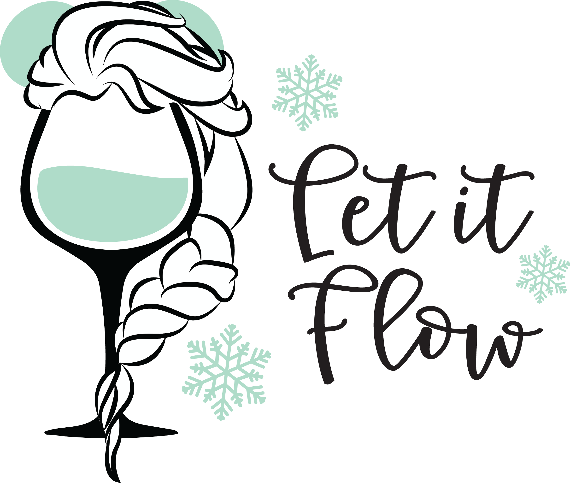 Wine Elsa Let it flow Svg, Disney svg, Disney Castle svg, Mi | Inspire ...