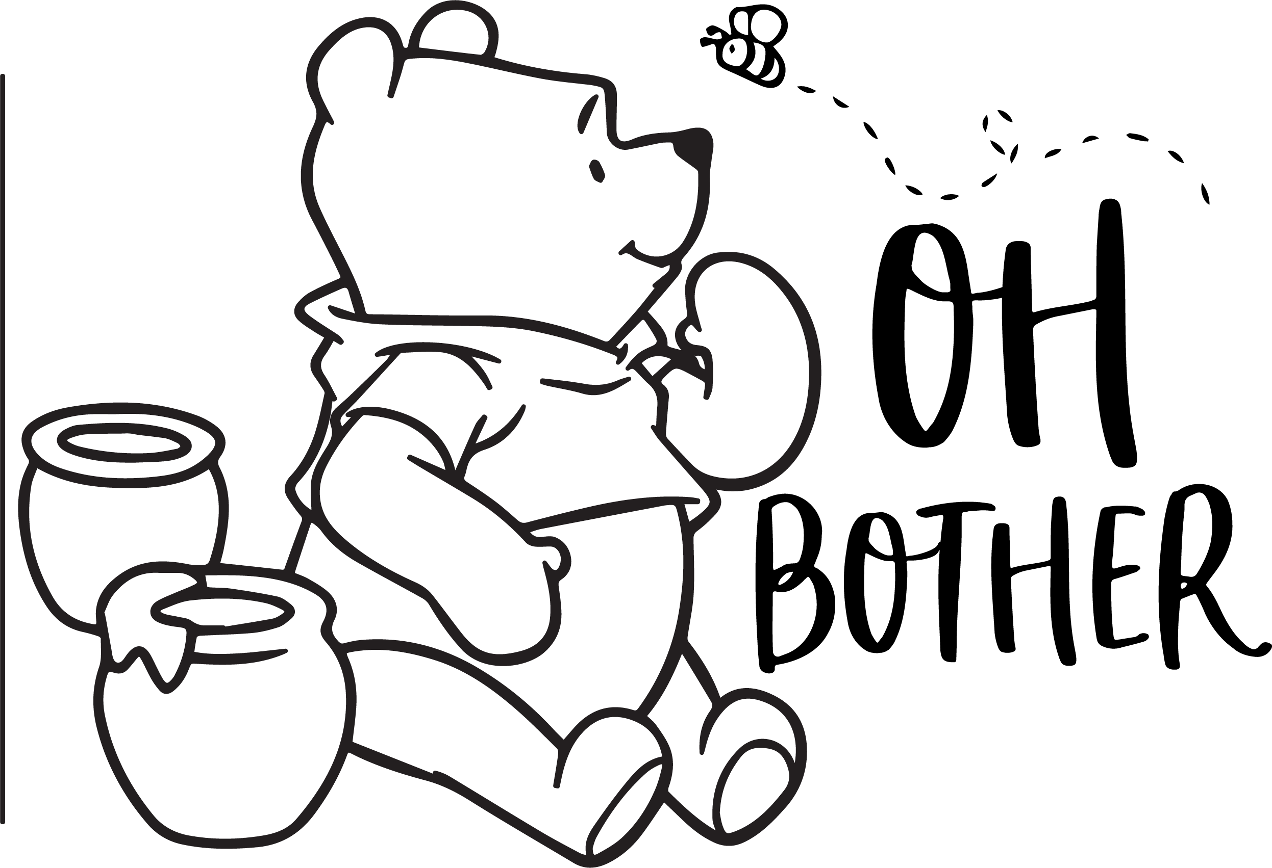 Winnie the Pooh Svg, Disney svg, Disney Castle svg, Mickey m | Inspire ...