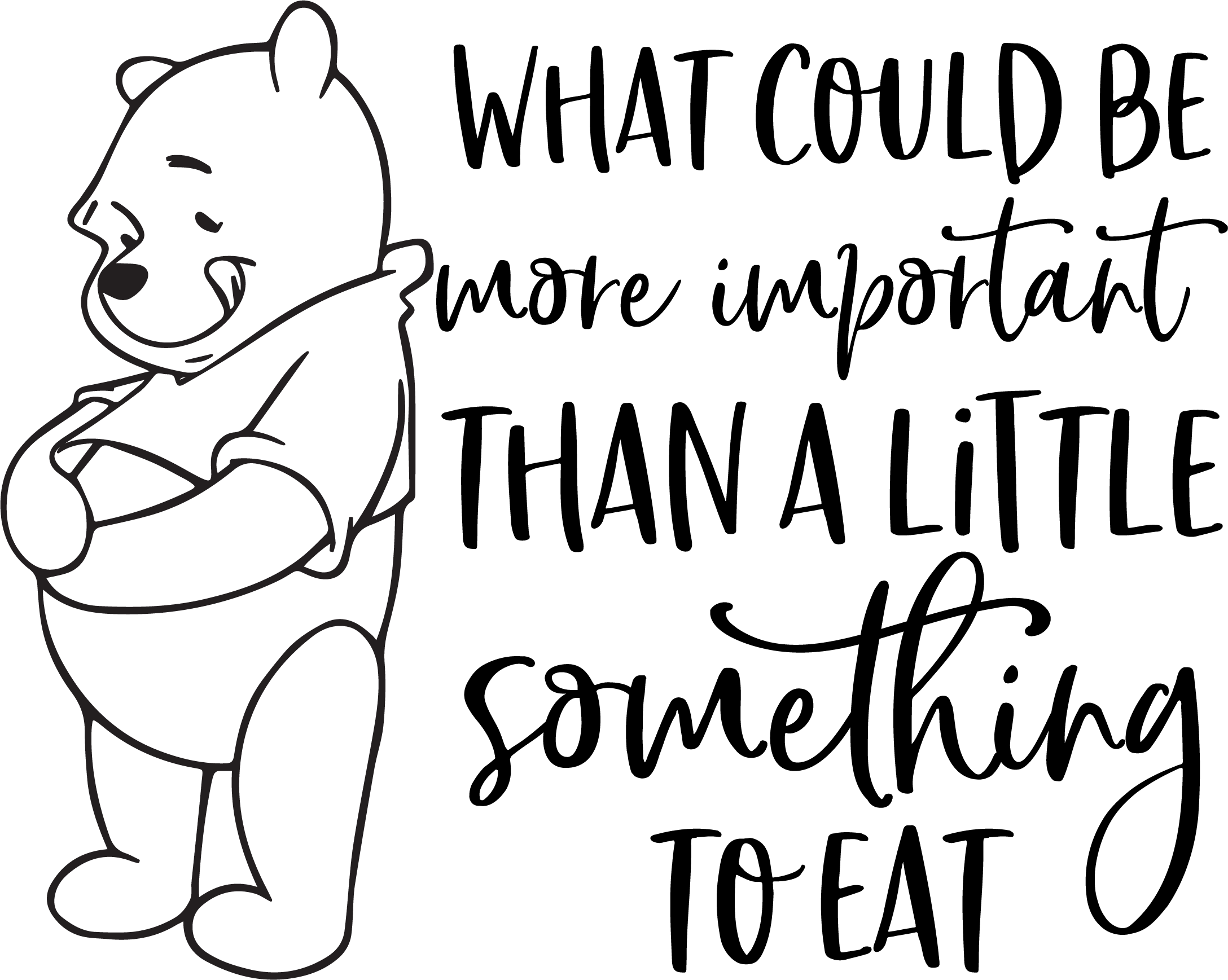 Winnie the Pooh Svg, Disney svg, Disney Castle svg, Mickey m | Inspire Uplift