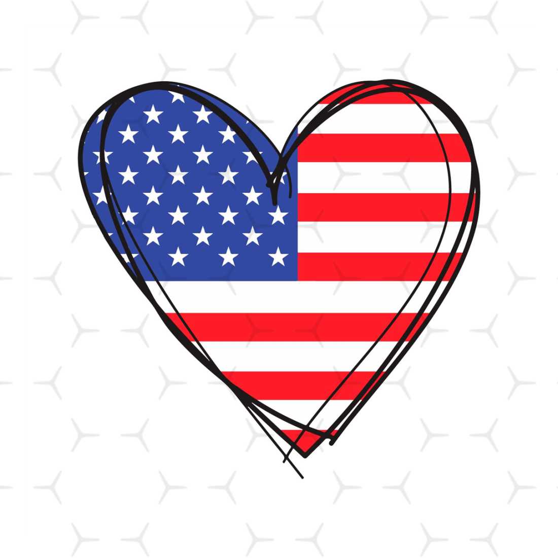 Patriotic Heart Svg, Independence Day Svg, Usa Heart, Heart | Inspire ...