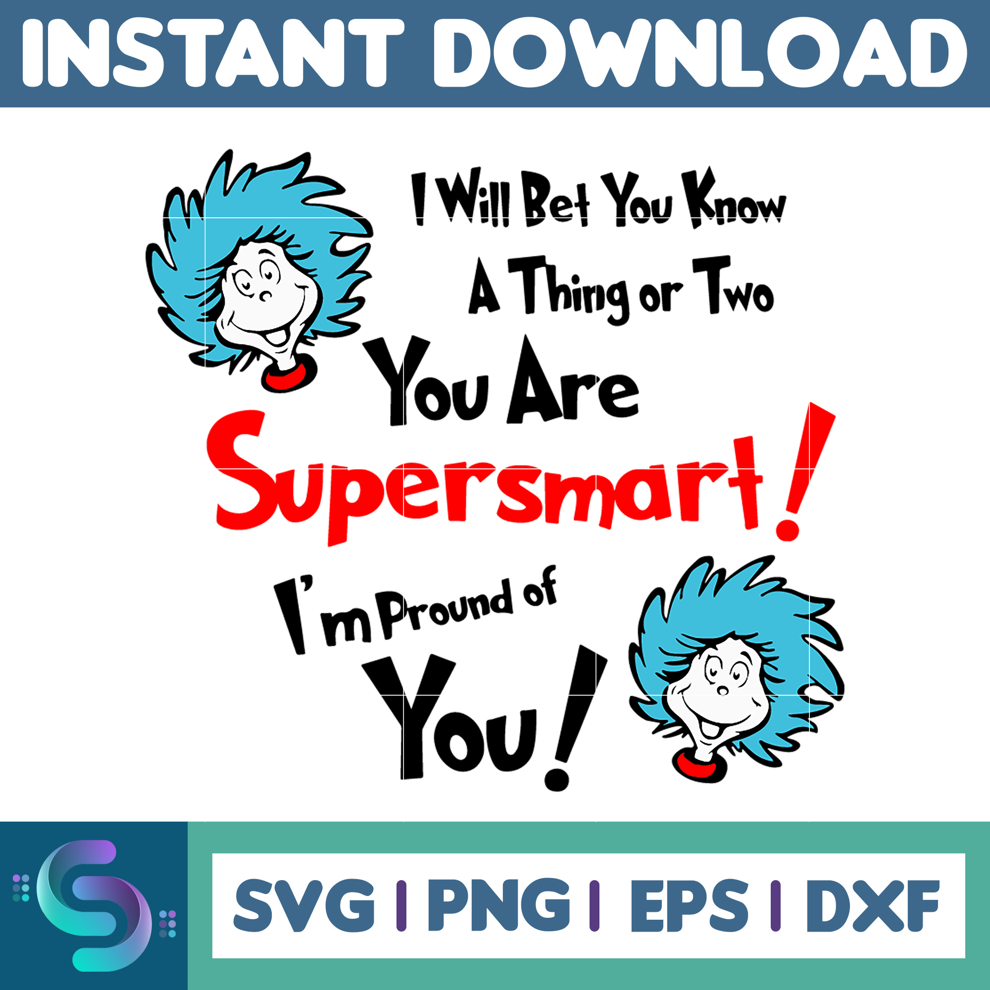 Dr.Suess Svg, Dxf, Png, Dr.Suess book Png, Dr. Suess Png, Su - Inspire ...
