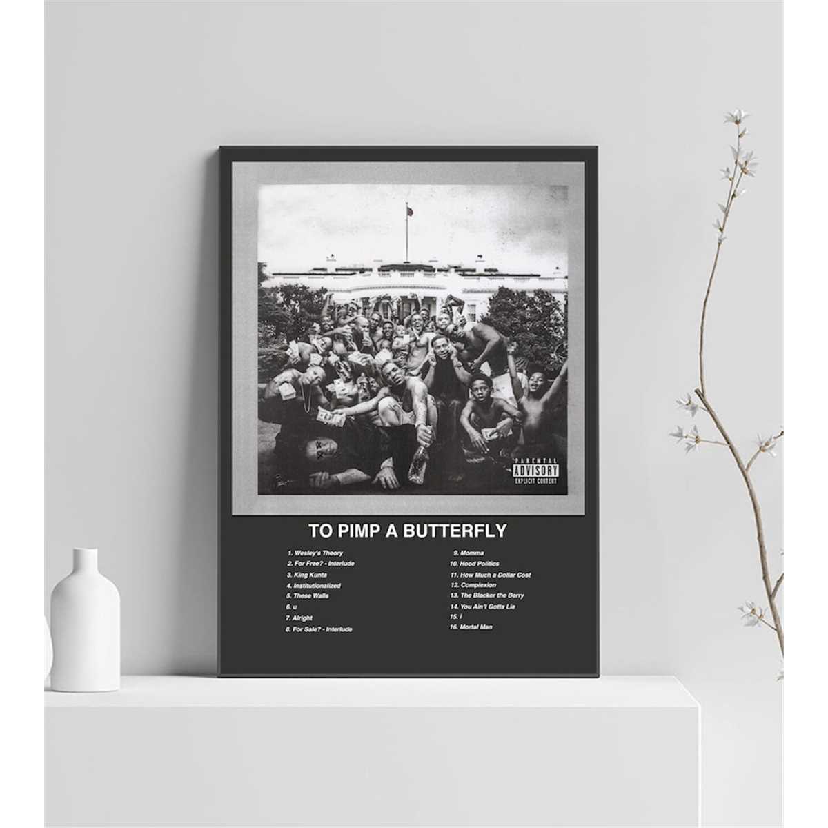 Kendrick Lamar Poster | To Pimp A Butterfly Poster | Trackli | Inspire ...