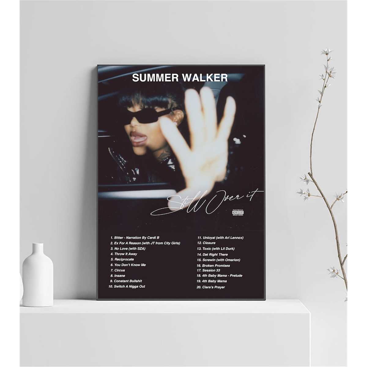 Summer Walker Poster | Still Over It Poster | Summer Walker | Inspire ...