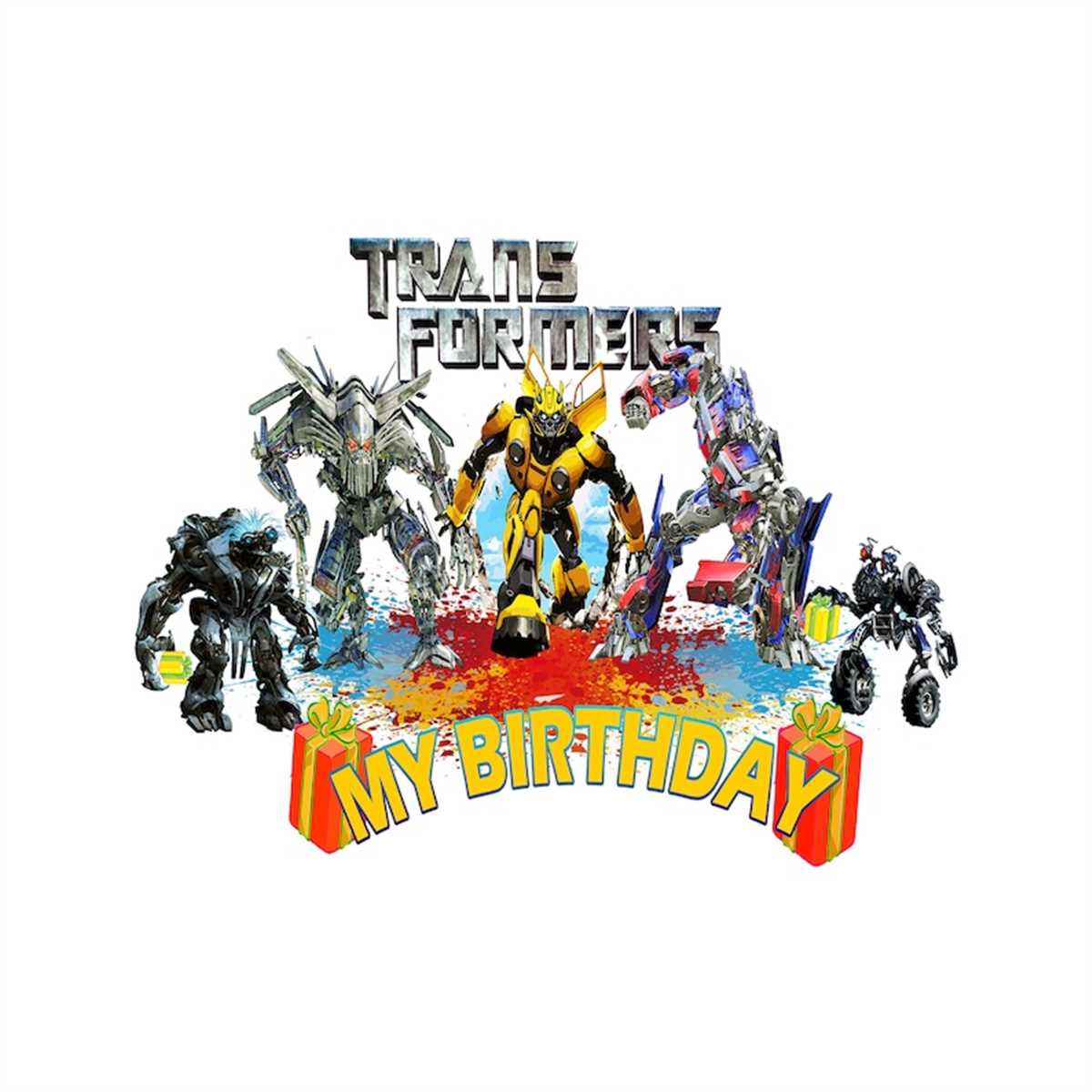 my birthday png transformers png , bumblebee svg , megatron - Inspire ...