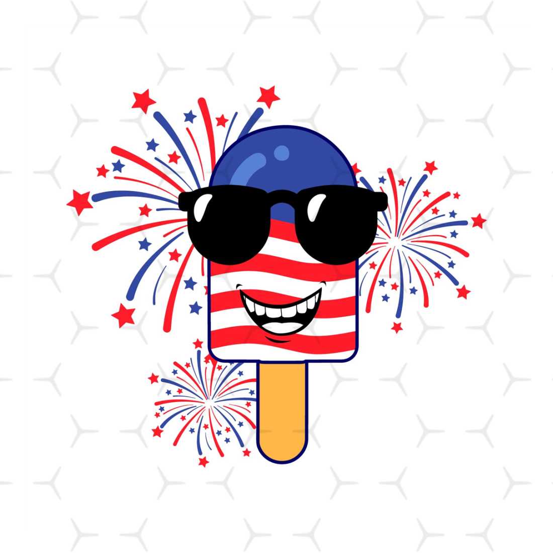 4th Of July Ice Cream Svg, Independence Day Svg, Ice Cream S | Inspire ...