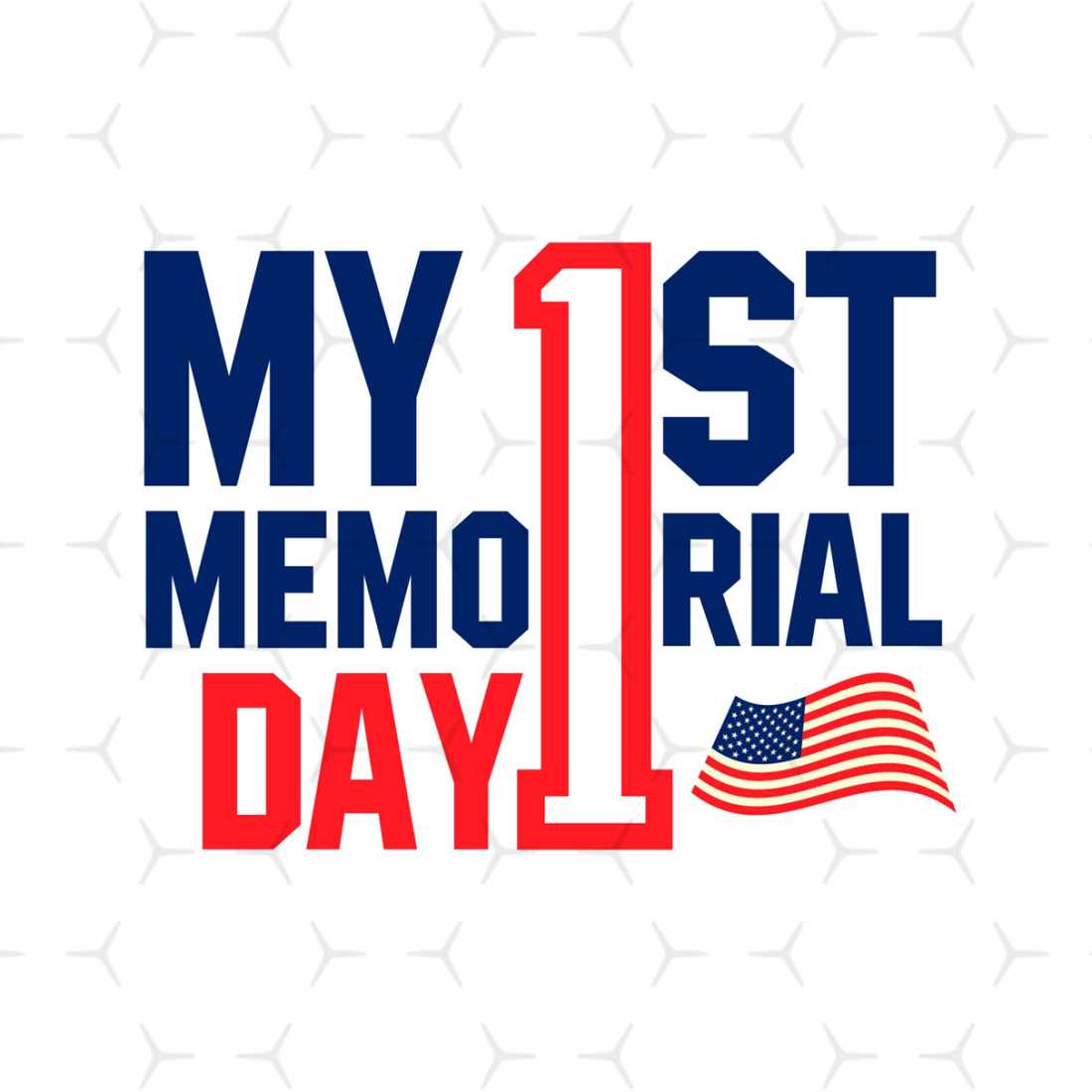 My 1st Memorial Day Sublimation Svg, Independence Day Svg, M | Inspire ...