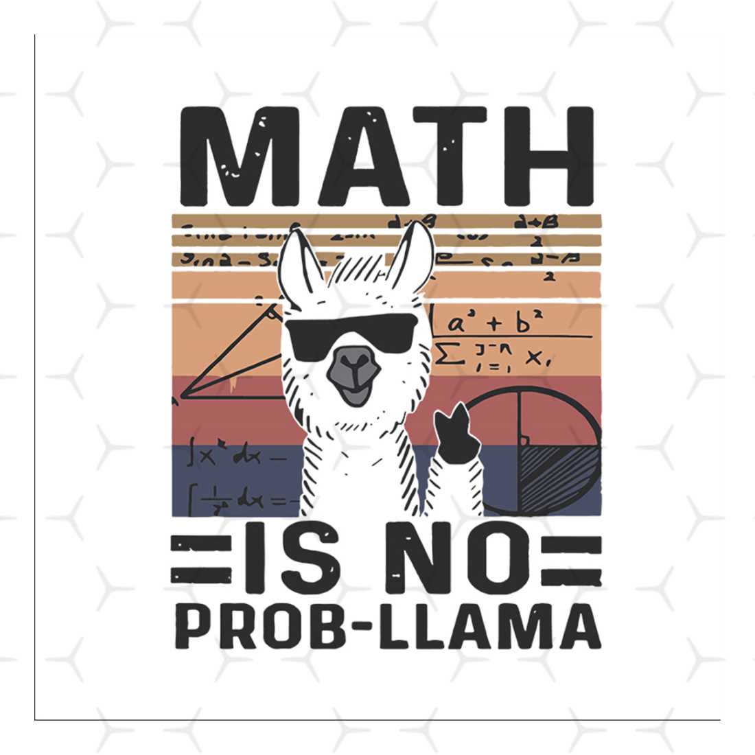 Math is no probllama,llama svg, llama gift,llama back to sch - Inspire ...