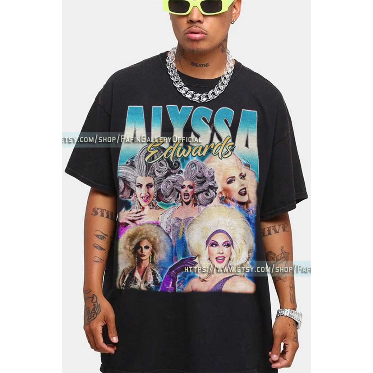 Retro ALYSSA EDWARD Shirt, Alyssa Edwards Gift, LGBTQ Shirt, | Inspire ...