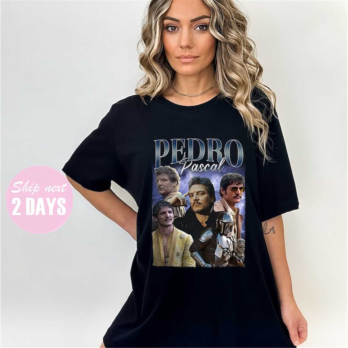 Pedro Pascal Shirt, Pedro Pascal 90s shirt, Pedro Pascal Tee - Inspire ...