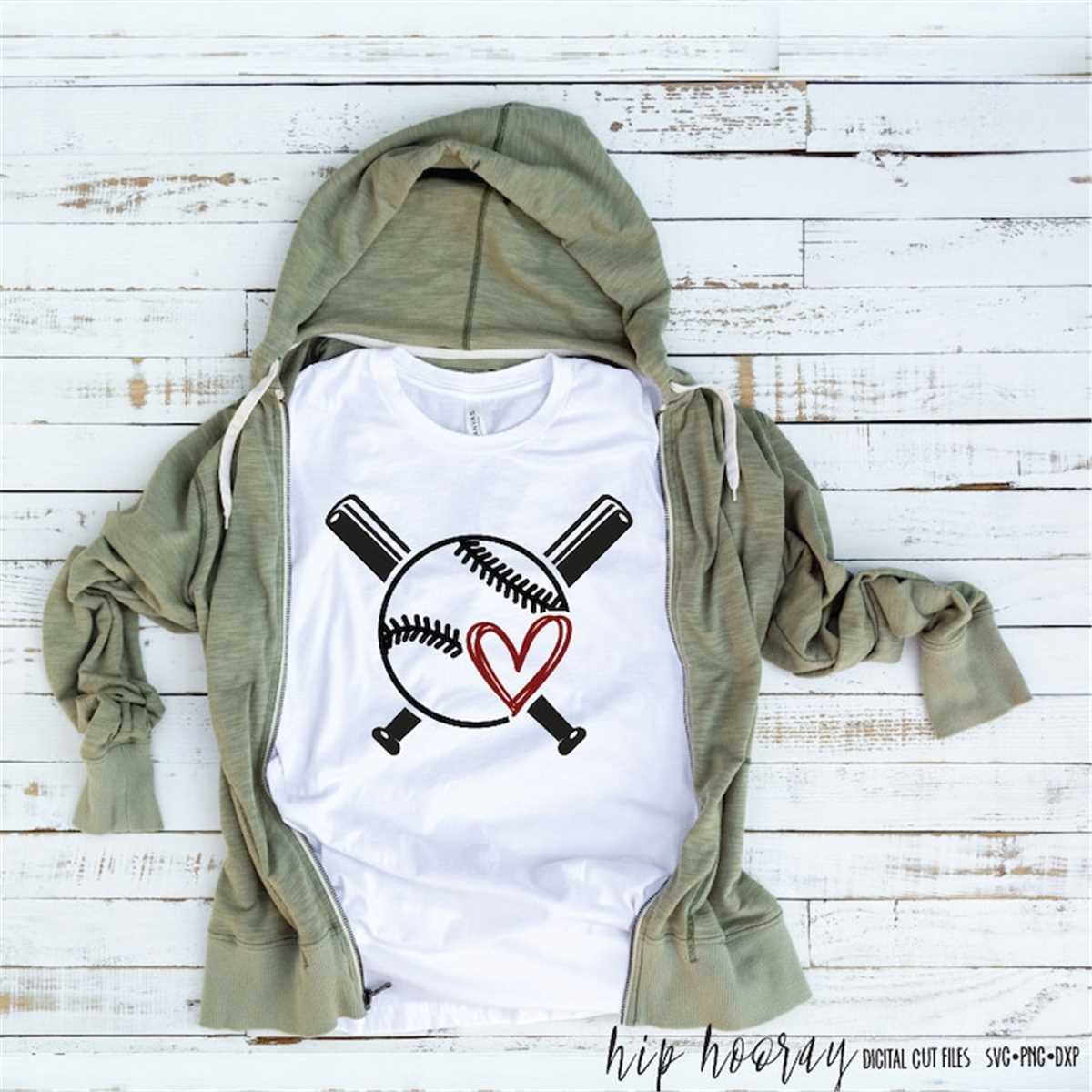 Baseball SVG Fastpitch Softball Cross Bats Tshirt Dad Heart | Inspire ...