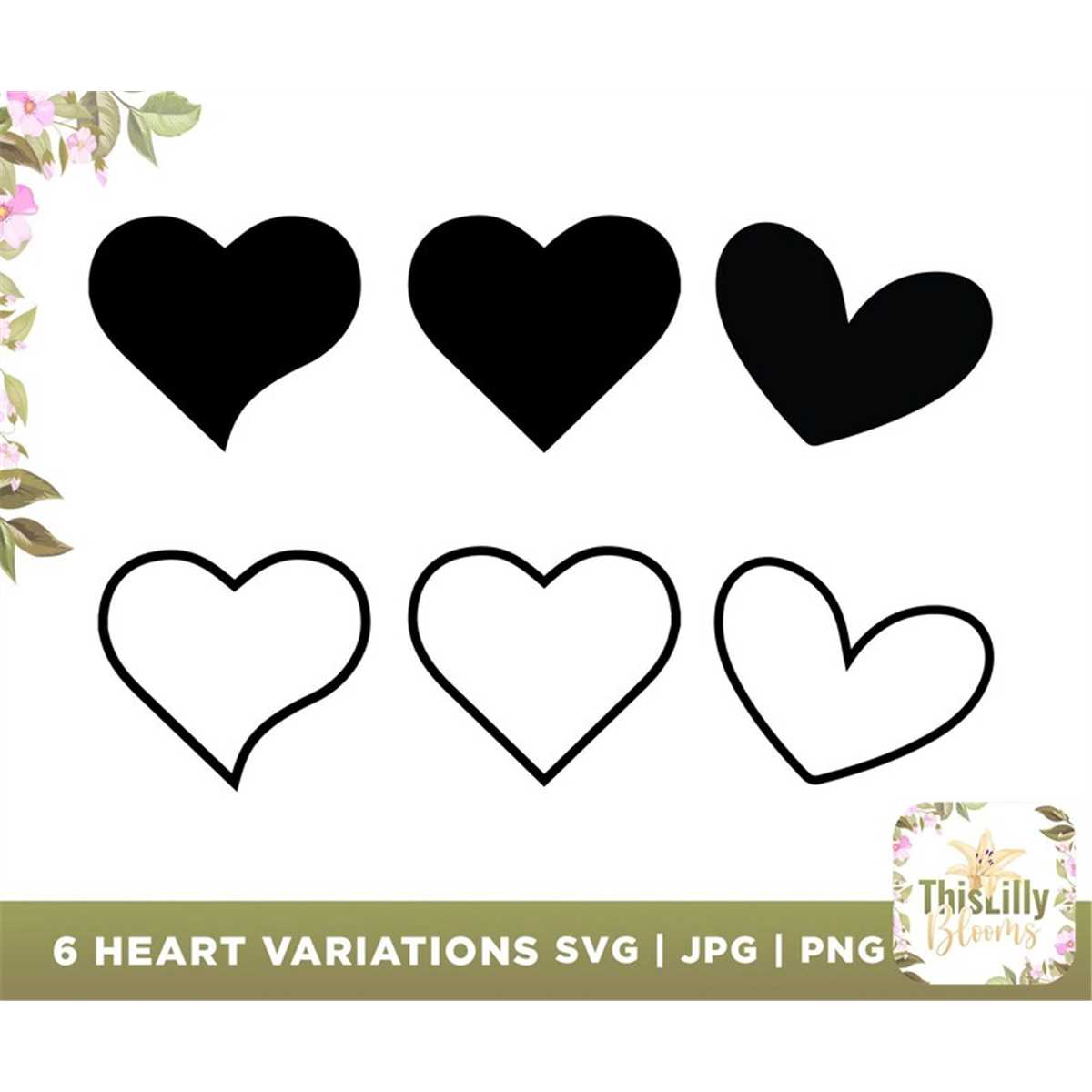 Heart svg, love svg, valentine svg, Heart Png, Heart Bundle, | Inspire ...