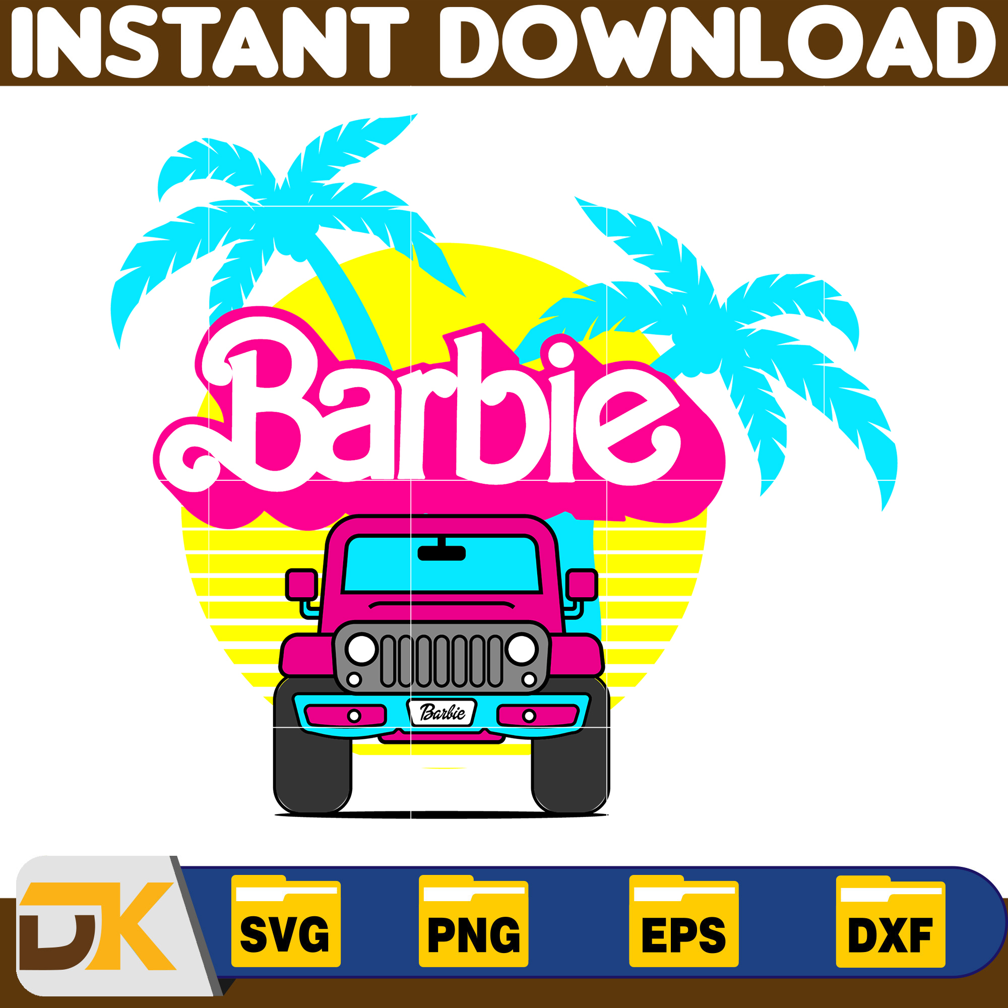 Barbie Svg, Come on Barbie Let's Go Party Png Doll Svg, Barb | Inspire ...