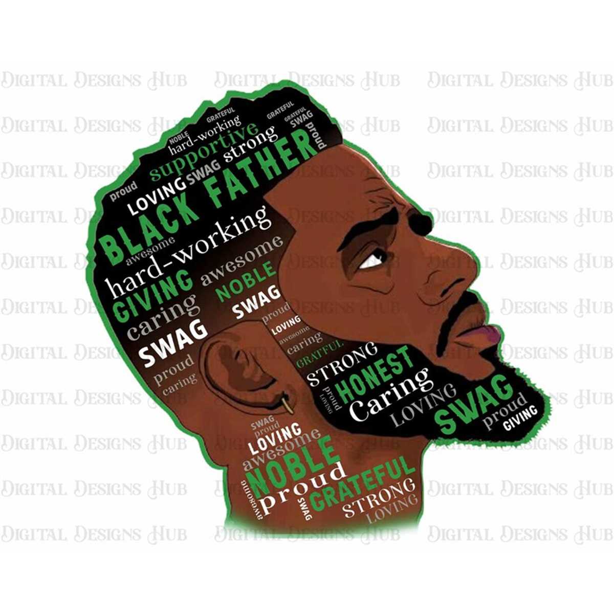 Black Father Png Design, Afro King Father Png, African Ameri | Inspire ...