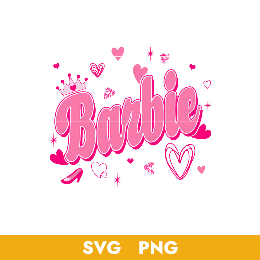 Barbie Doll Svg Barbie Svg Barbie Girl Svg Png Digital Fi Inspire Uplift