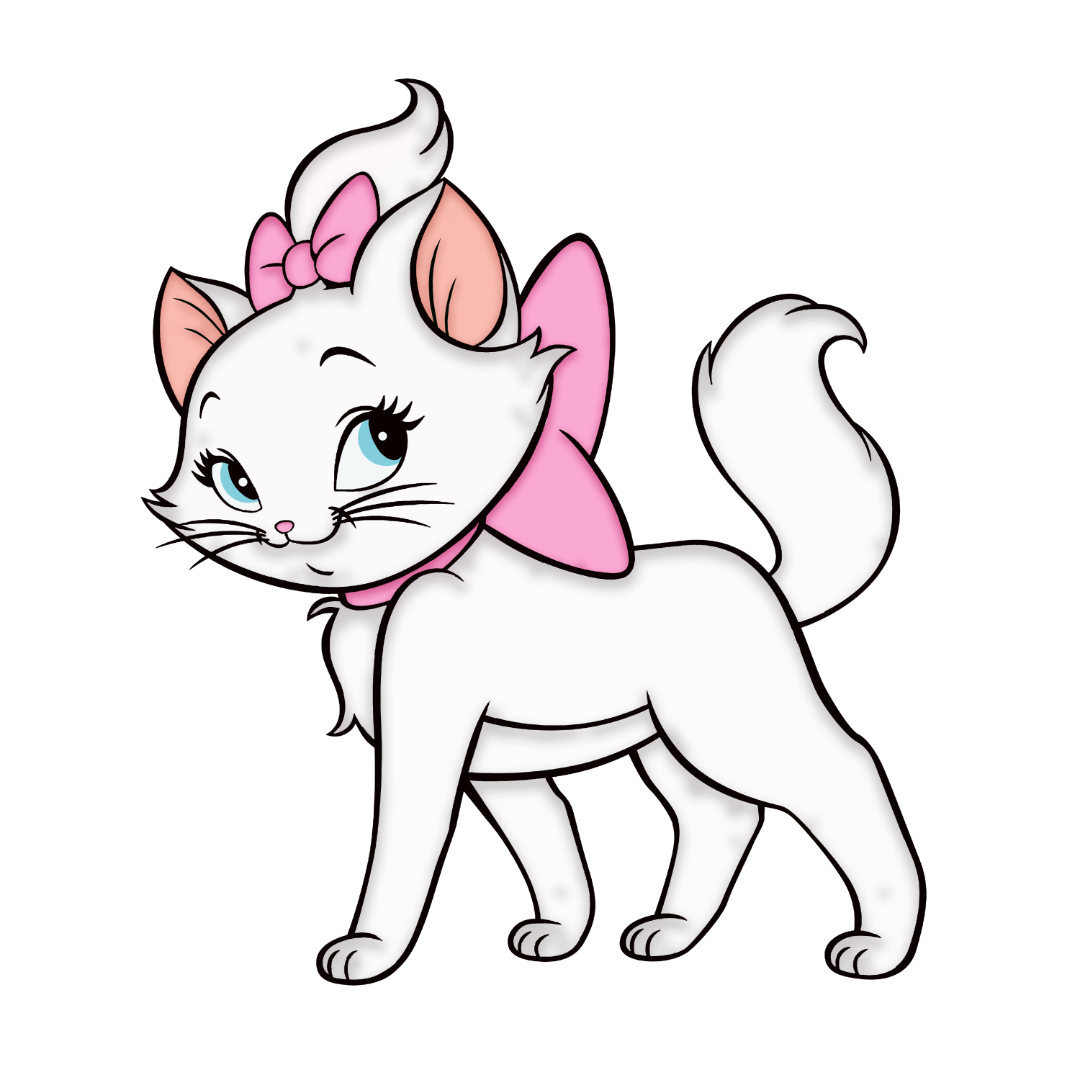 Marie Svg, White Cat Svg, White Kitten Svg, Pink Bow Svg, Do - Inspire Uplift