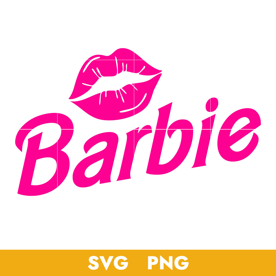 Barbie Lip Svg, Barbie Girl Svg, Barbie Doll Svg, Barbie Svg | Inspire ...