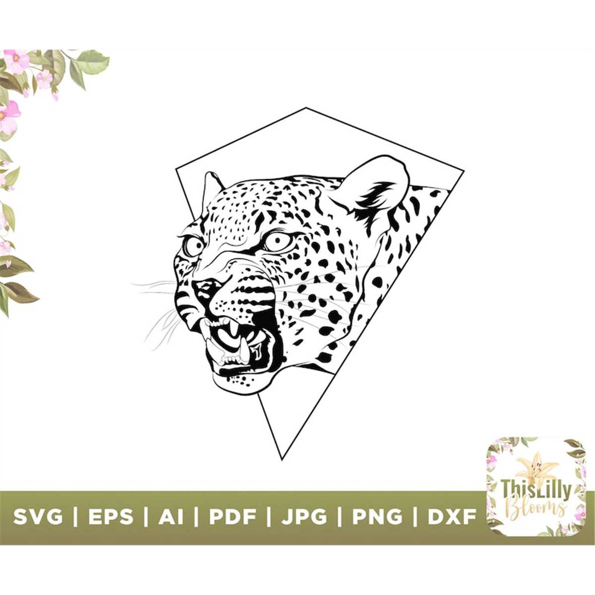 Leopard svg, Fuzzy Leopard svg, Cheetah svg, Super Leopard, | Inspire ...