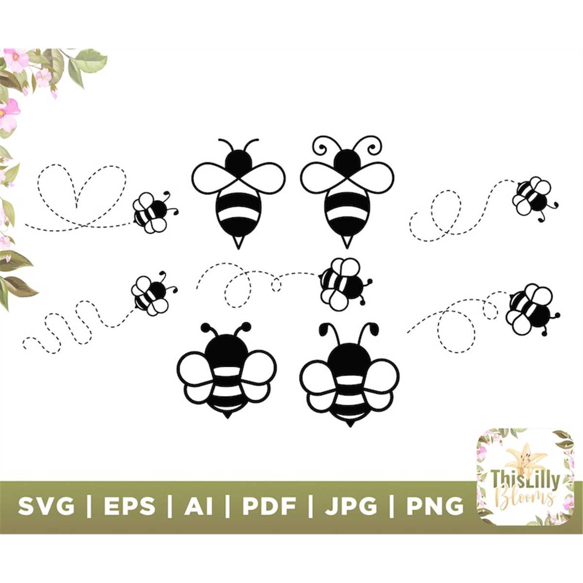 Honey Bee SVG, Bee SVG Bundle, Bee SVG, Queen bee svg, bee h - Inspire ...