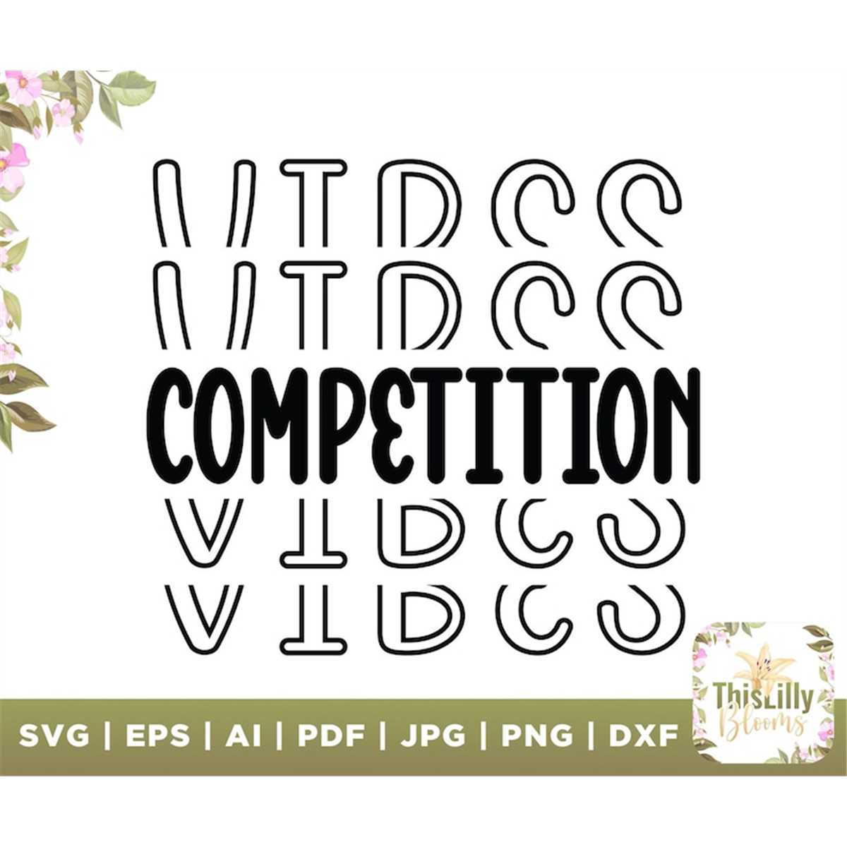 Competition Svgs, Cheer Shirt Svgs, Cheerleader Cut Files, C - Inspire ...