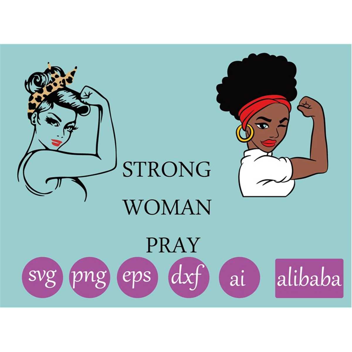 Strong Woman Svg Bundle Women Empowerment Svg Files For Cri Inspire
