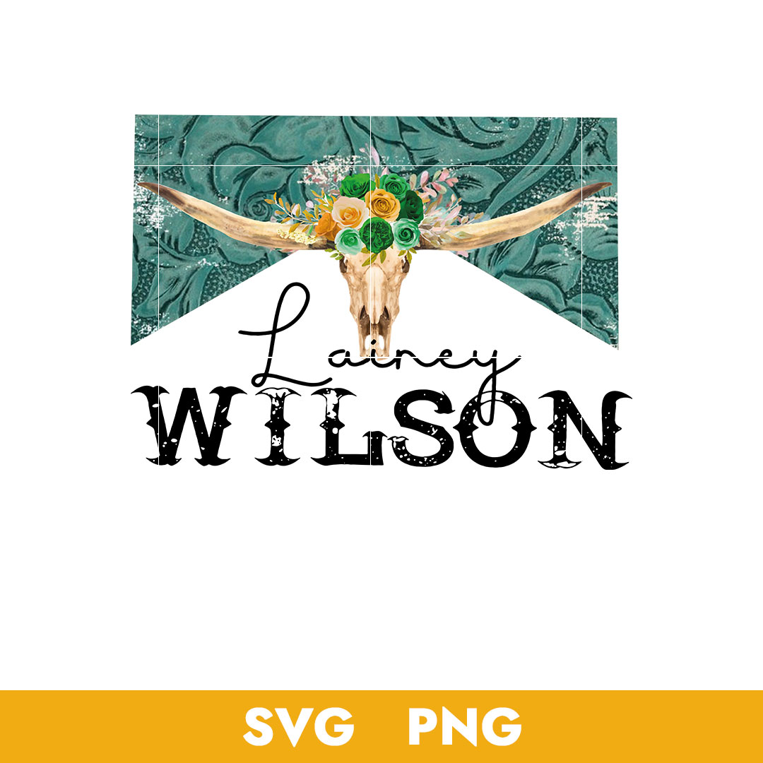 Lainey Wilson Western Bull Skull Svg, Cowgirl Svg, Country M | Inspire ...