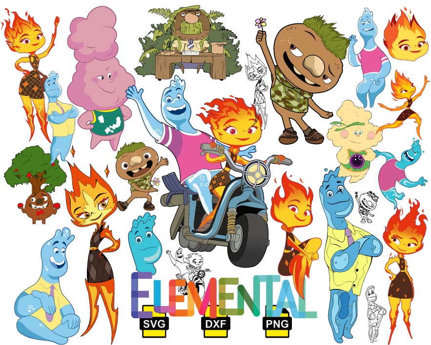 Bundle Layered Svg, Elements Svg, Elements png, Cricut, Cut - Inspire ...