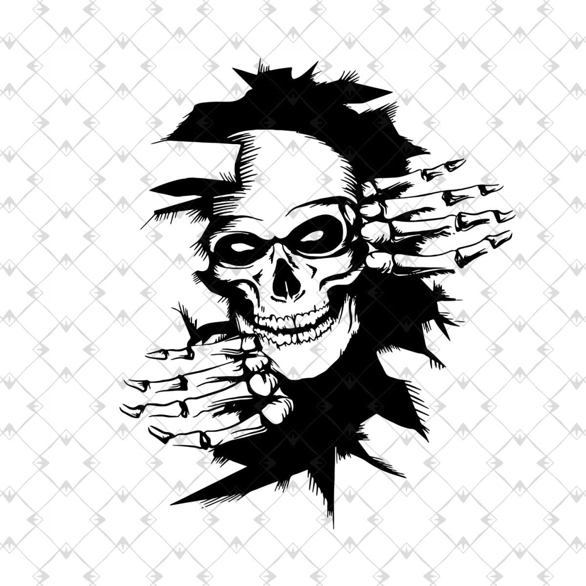 Skull SVG PNG Bundle, Skull in the wall svg, Skull Lovers, S | Inspire ...