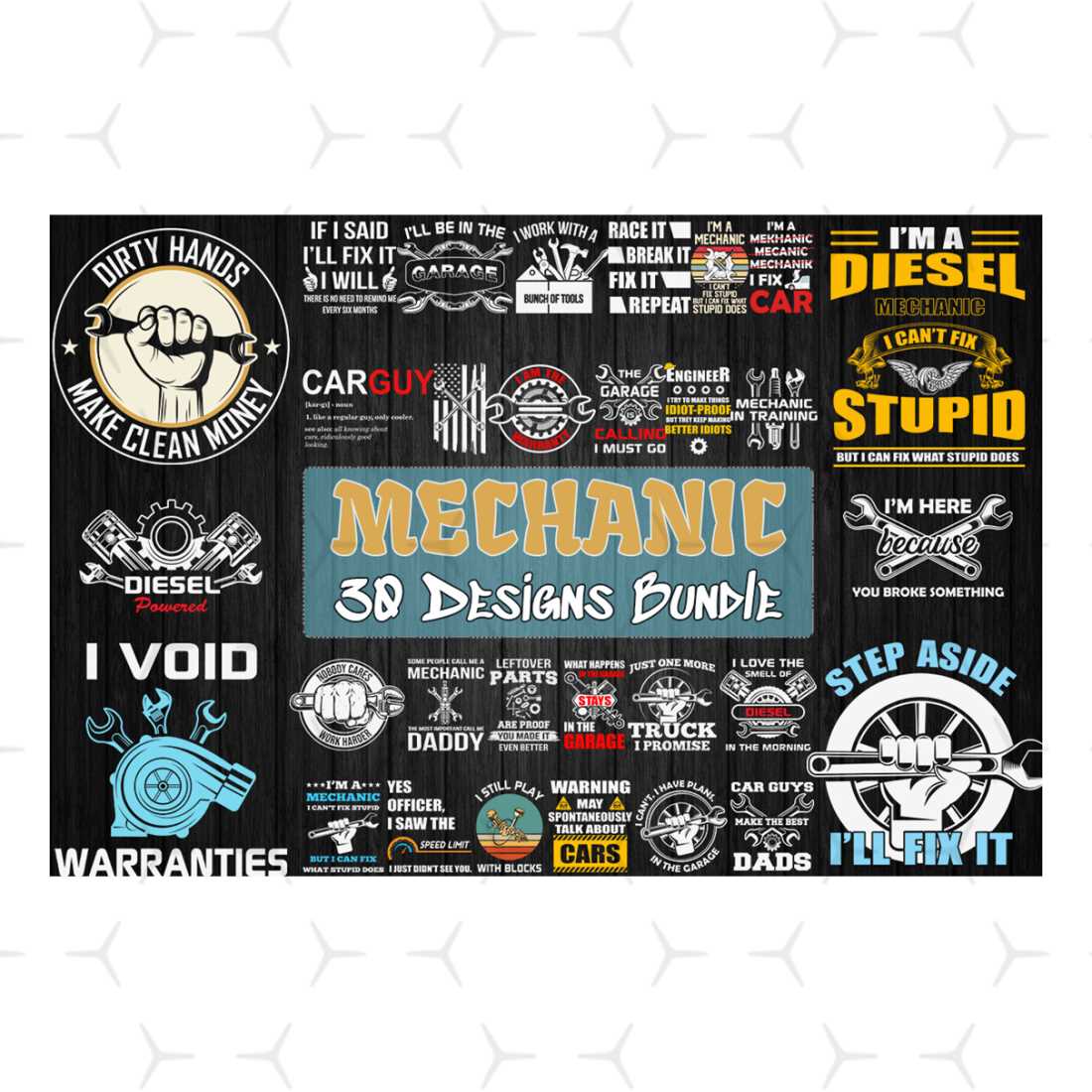 30 Mechanic Designs Svg Bundle, Mechanic Svg, Mechanic Tools | Inspire ...