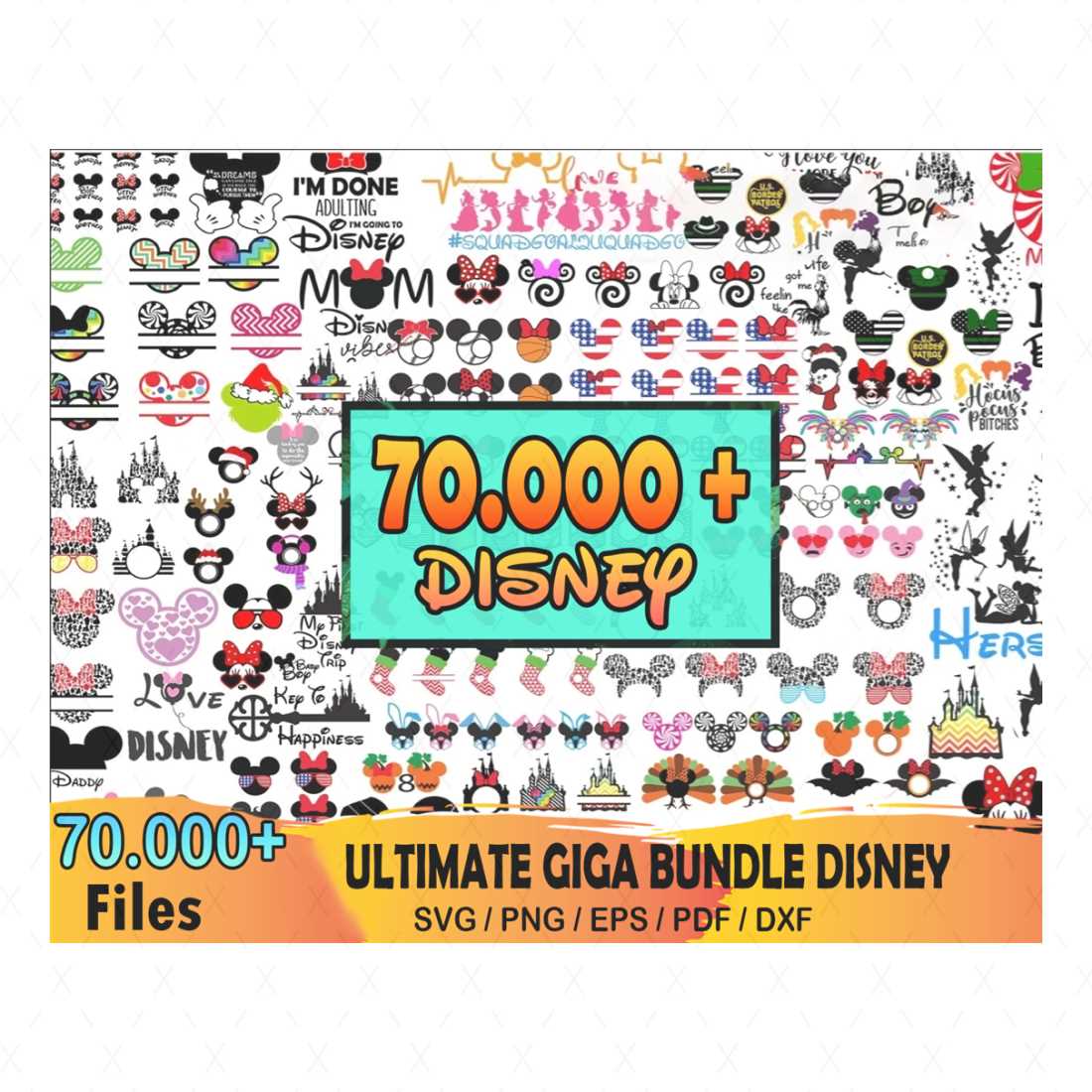 70000 Disney Svg Bundle, Tinkerbell Svg, Star Wars Svg - Inspire Uplift