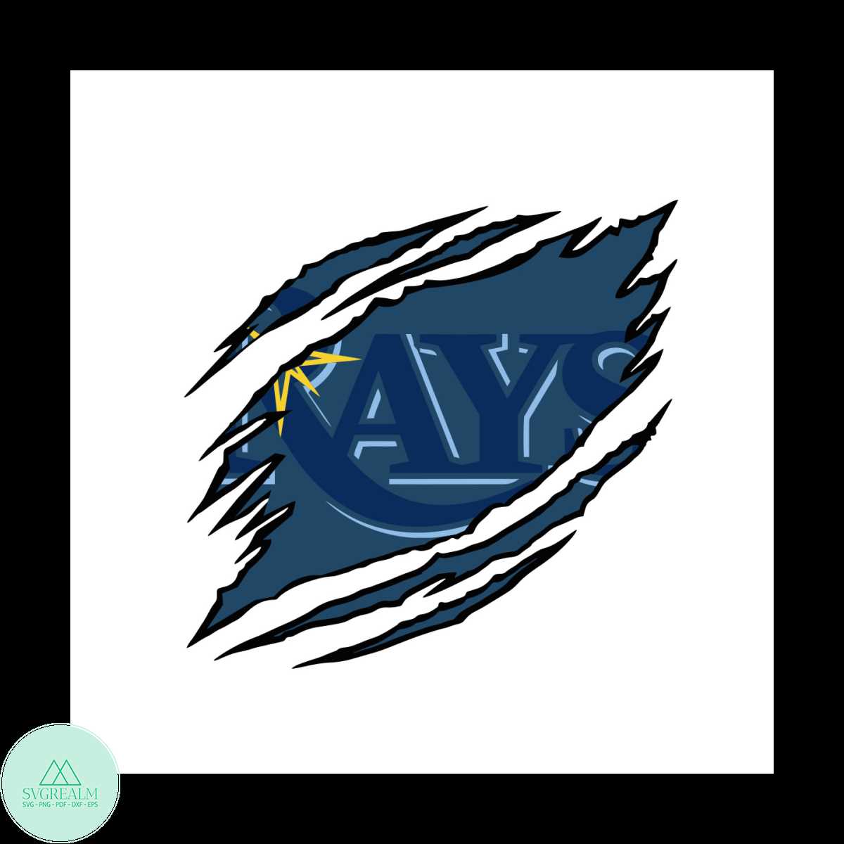 Tampa Bay Rays Logo Svg, Sport Svg, Sport Logo Team Svg, Spo | Inspire ...