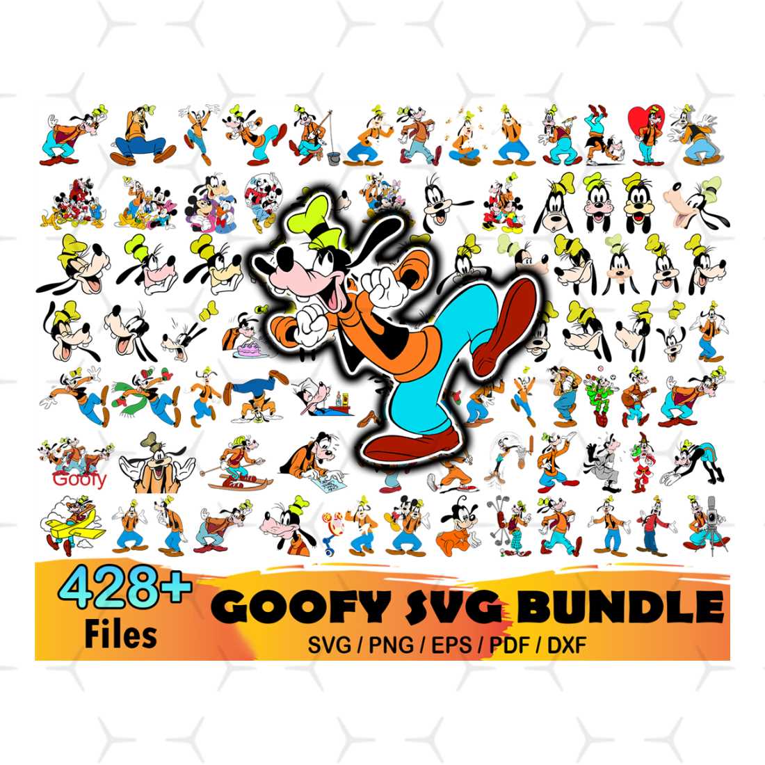 428 Files Disney Goofy Svg, Disney Svg, Cartoon Svg | Inspire Uplift