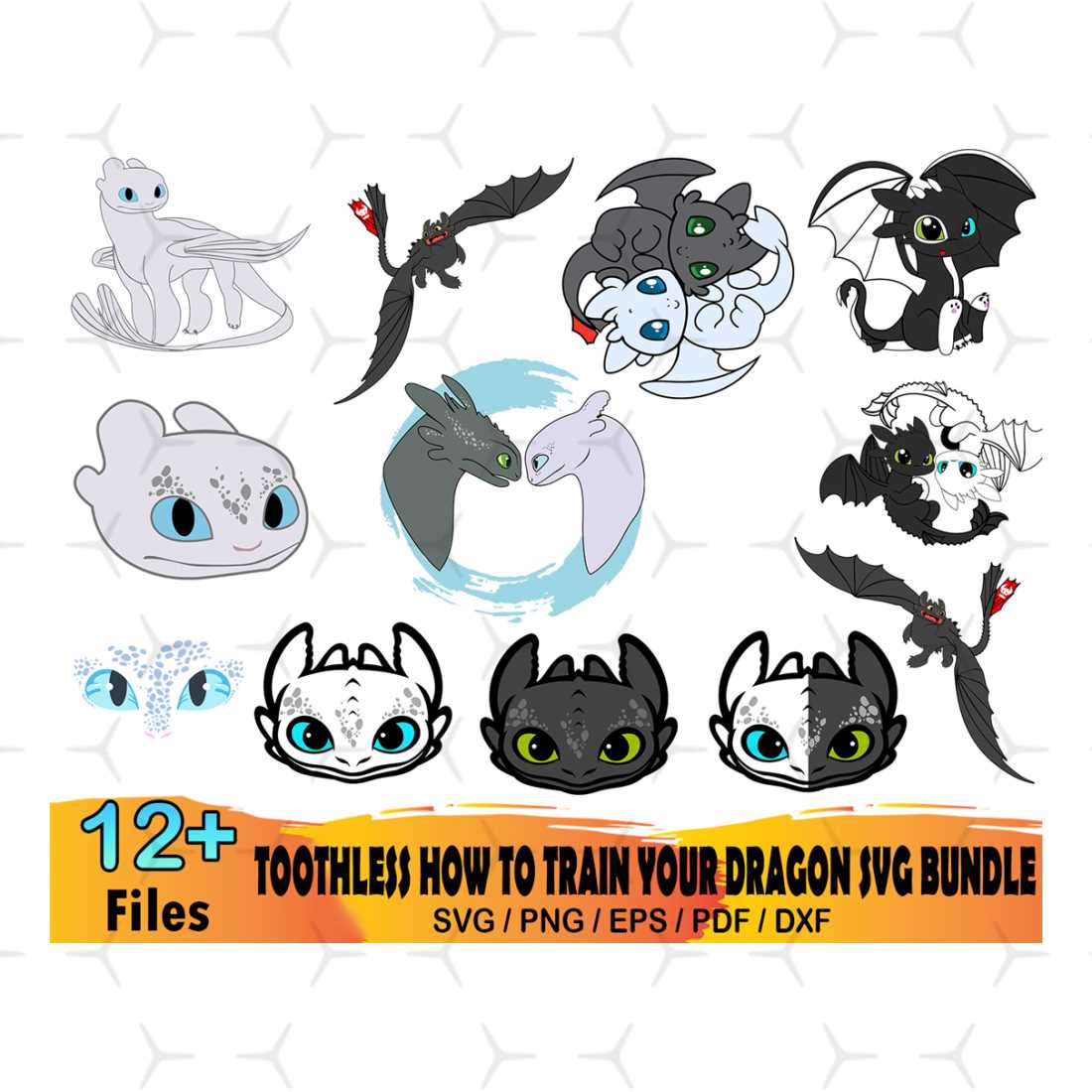 10 Toothless How To Train Your Dragon Bundle Svg, Toothless | Inspire ...