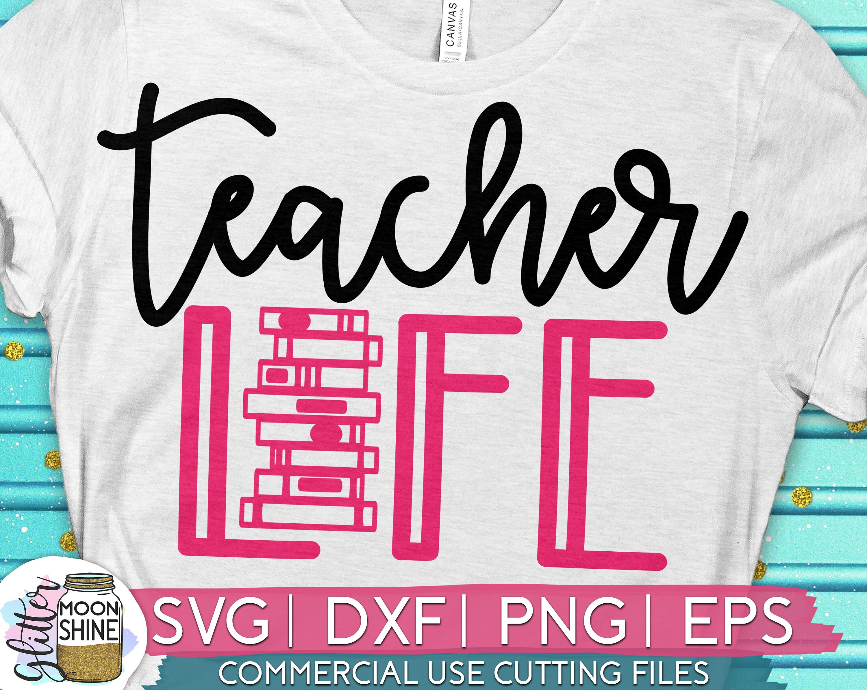 Teacher Life svg eps dxf png cutting files for silhouette ca | Inspire ...