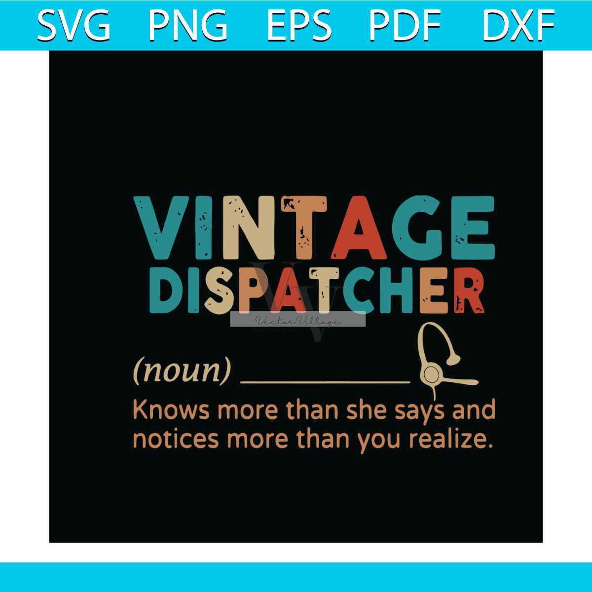 Vintage Dispatcher Svg, Jobs Svg, Trending Svg, 911 Dispatch | Inspire ...