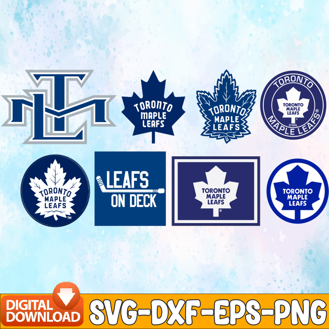 Bundle 8 Files Toronto Maple Leafs Hockey Team Svg, Toronto | Inspire ...