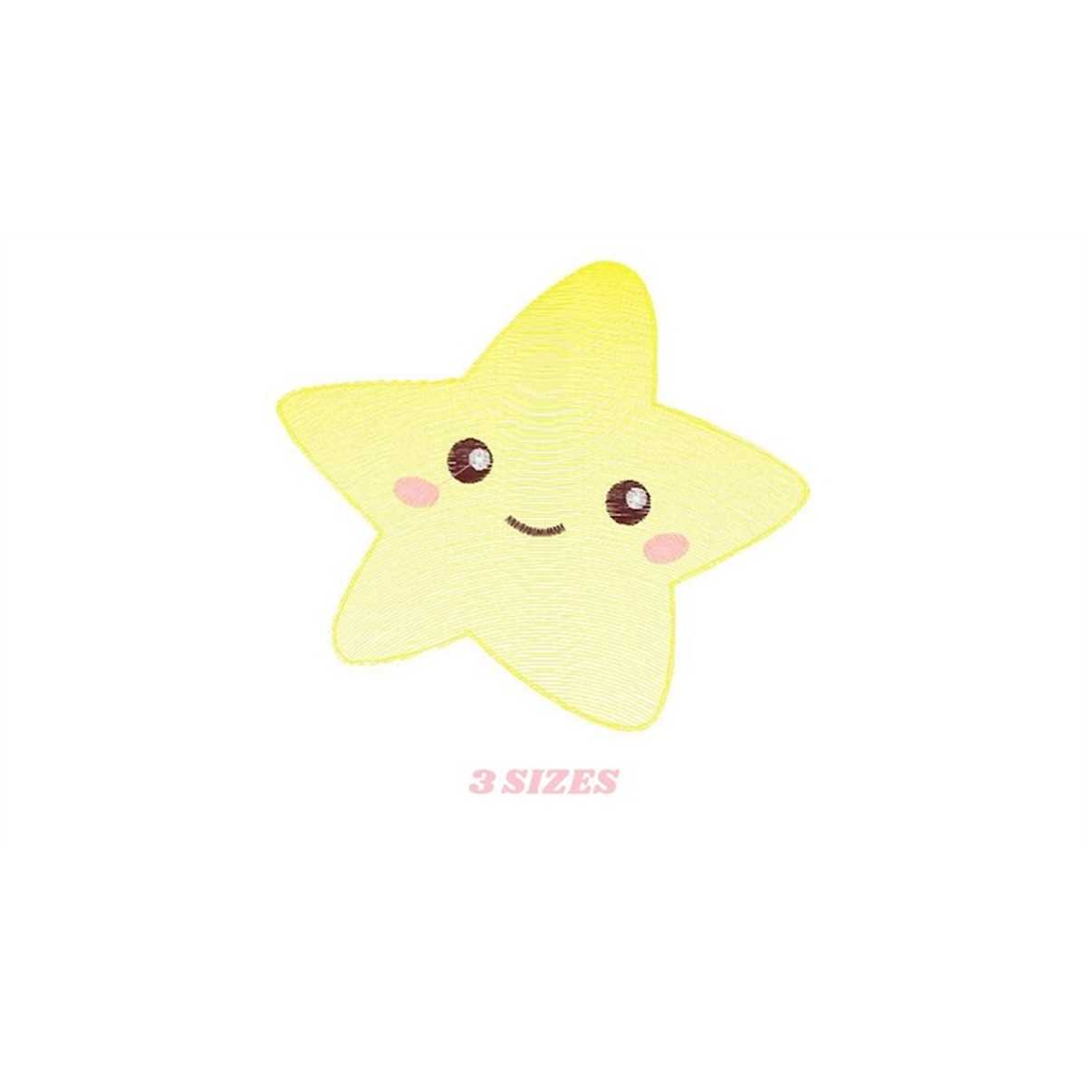 Star embroidery designs - Star with happy face embroidery de | Inspire ...