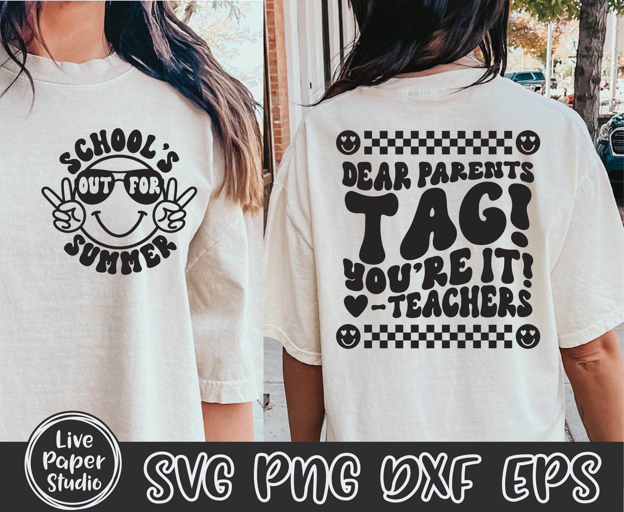 Dear Parents, Tag Youre It SVG, Funny Teacher SVG, Summer Va - Inspire ...