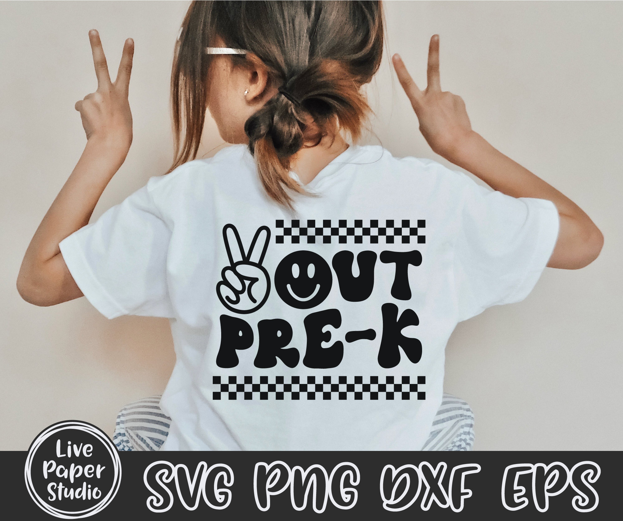 Peace Out Pre-K SVG, Last Day of School Svg, End of School S - Inspire ...