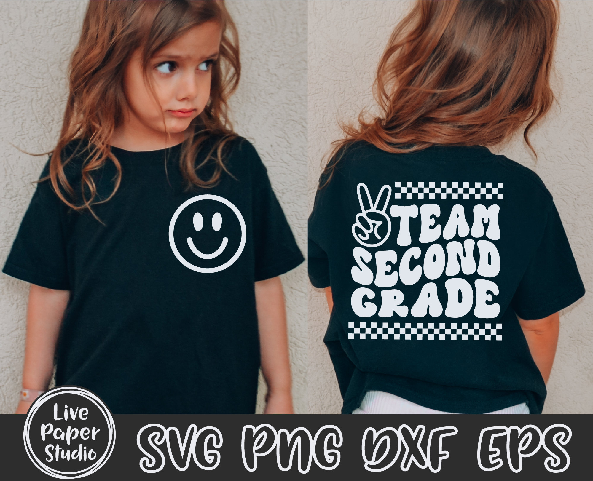Team Second Grade Svg, 2nd Grade Squad Svg, First day of Sch | Inspire ...