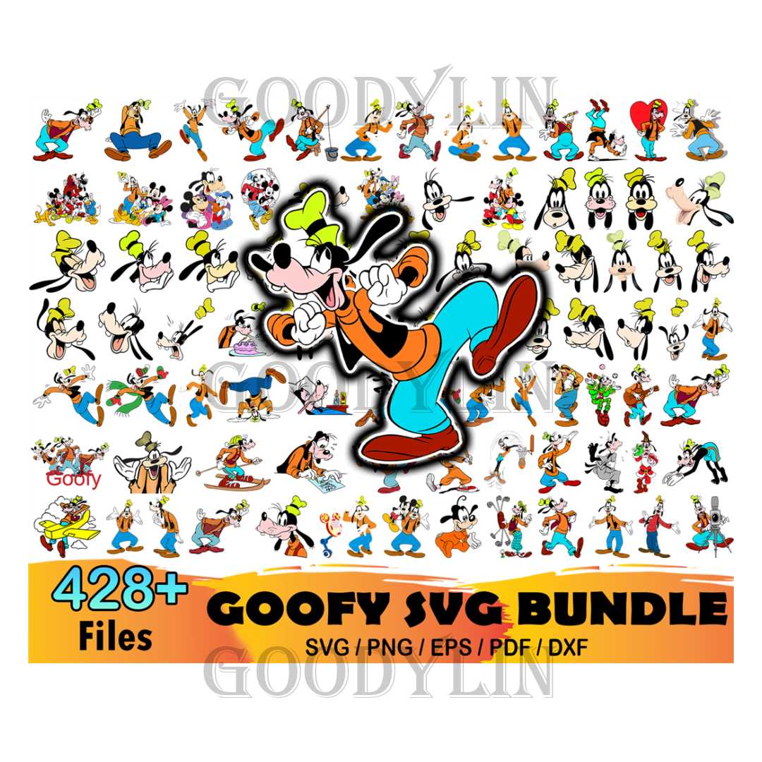 428 Files Disney Goofy Svg, Disney Svg, Cartoon Svg | Inspire Uplift