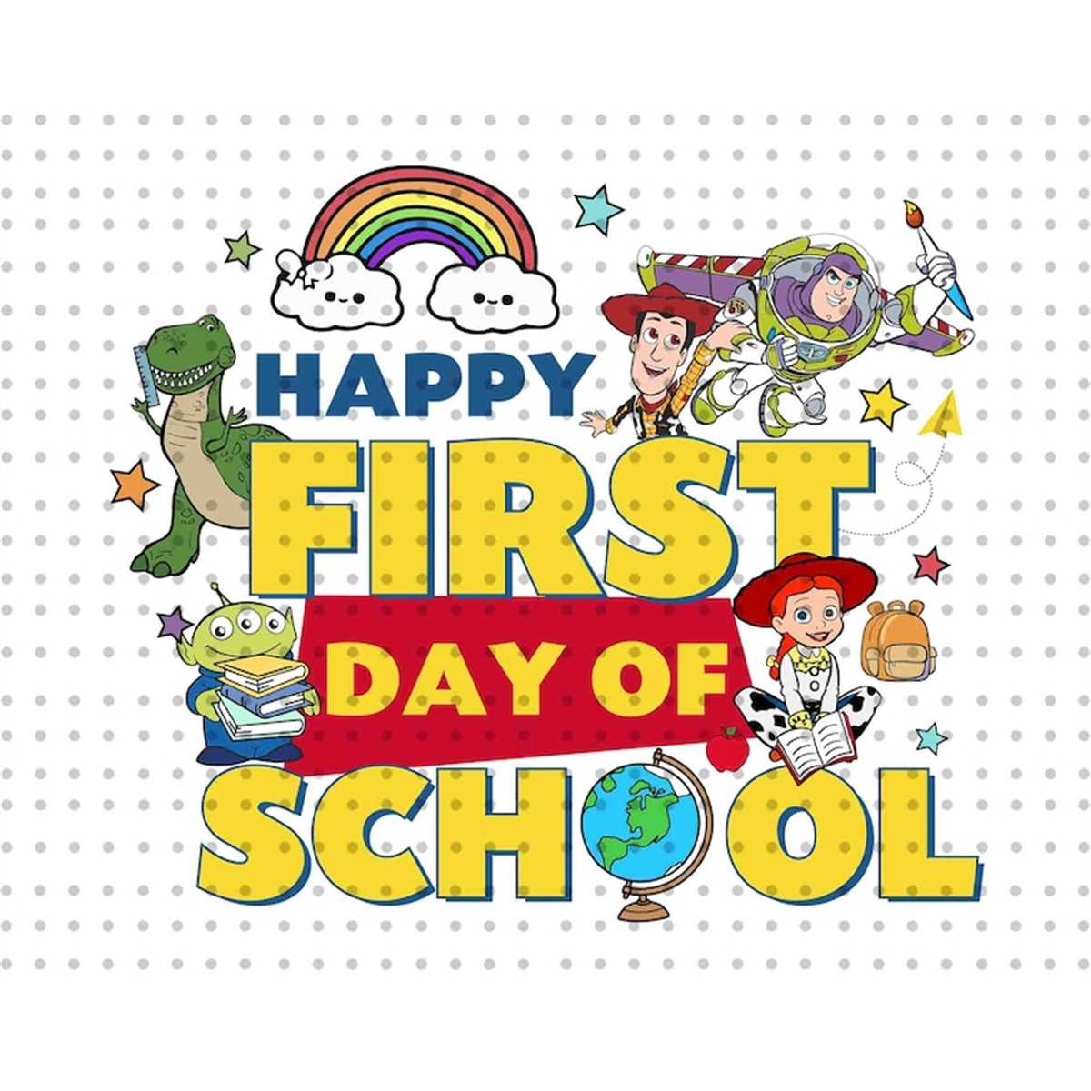 Happy First Day Of School Png, Back To School Png, Kindergar | Inspire ...