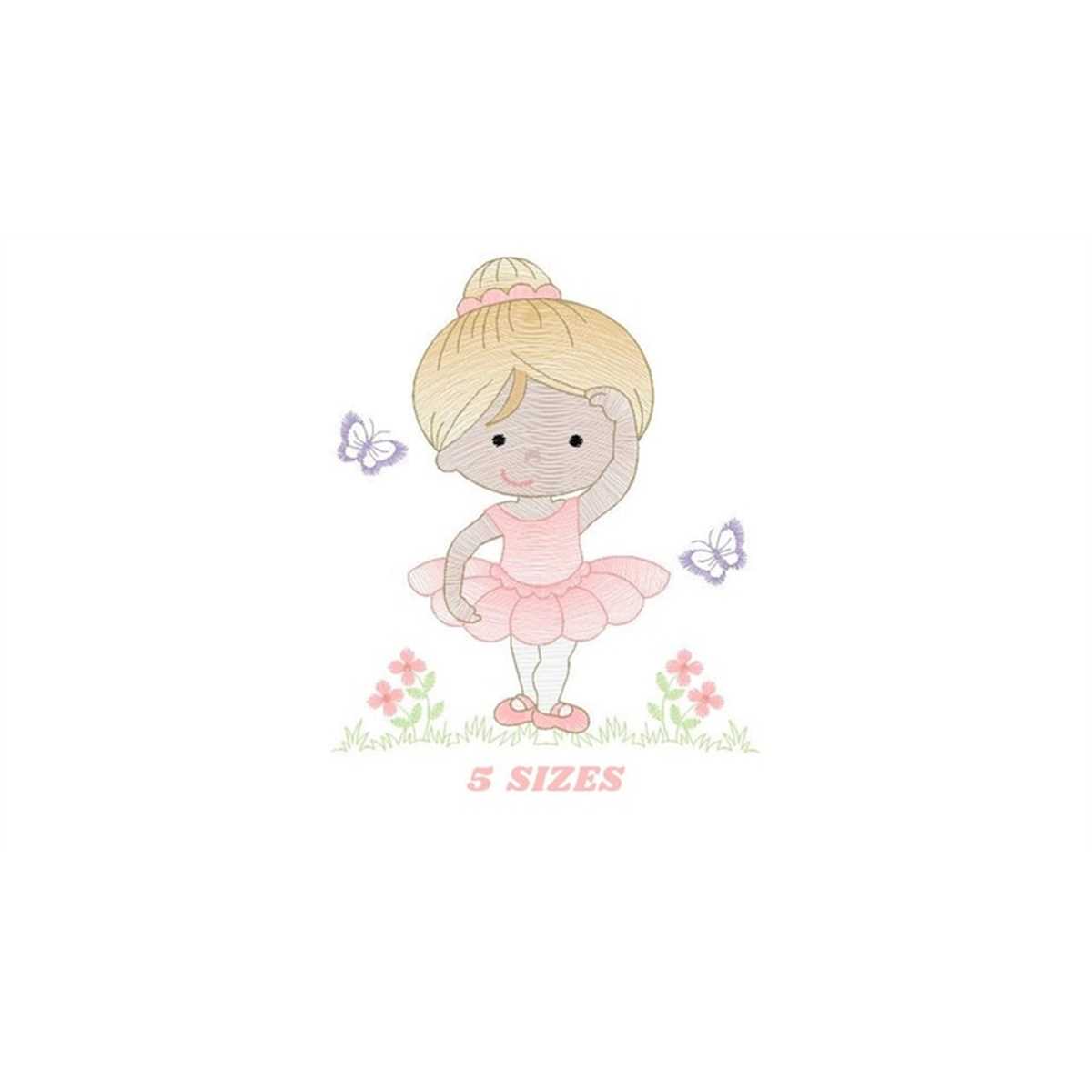 Ballerina embroidery designs - Ballet embroidery design mach | Inspire ...