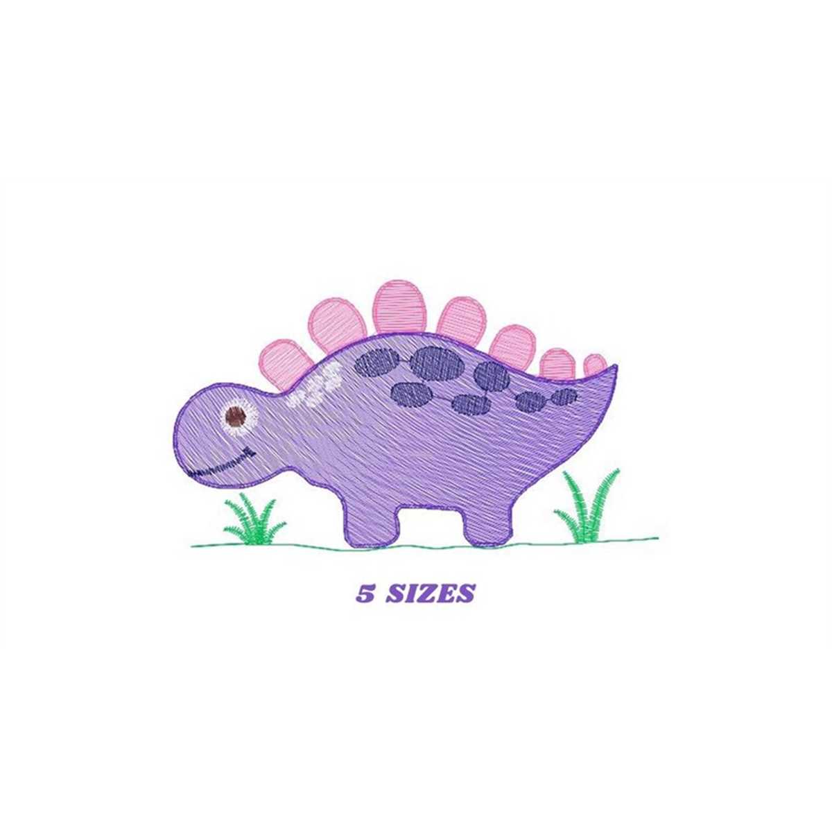 Dinosaur embroidery designs - Dino embroidery design machine | Inspire ...